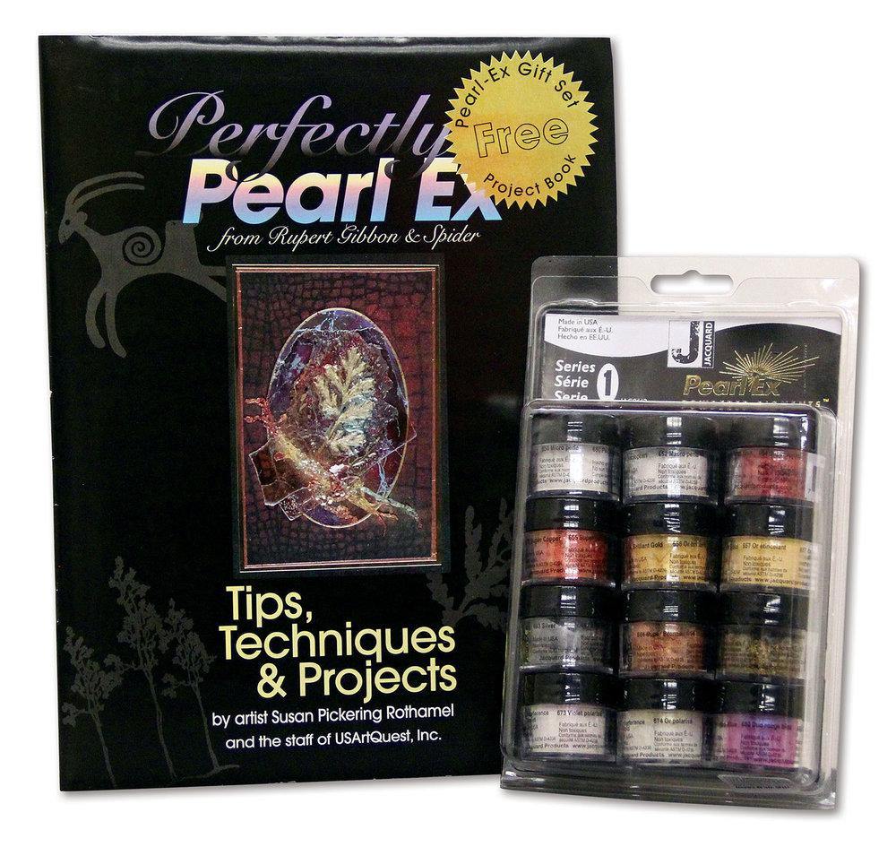 Jacquard Pearl-Ex Powdered Pigment Sets | Art Supplies Australia